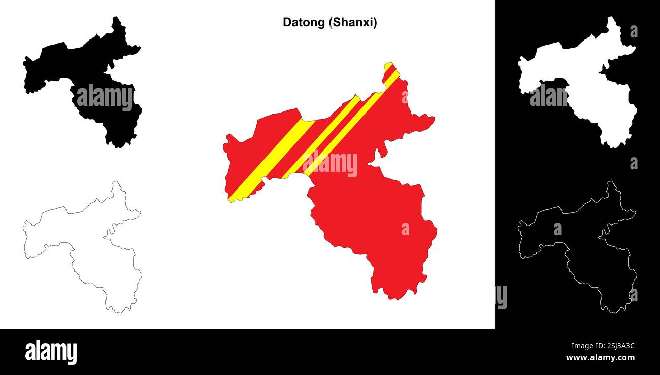 Datong eps map hi-res stock photography and images - Alamy