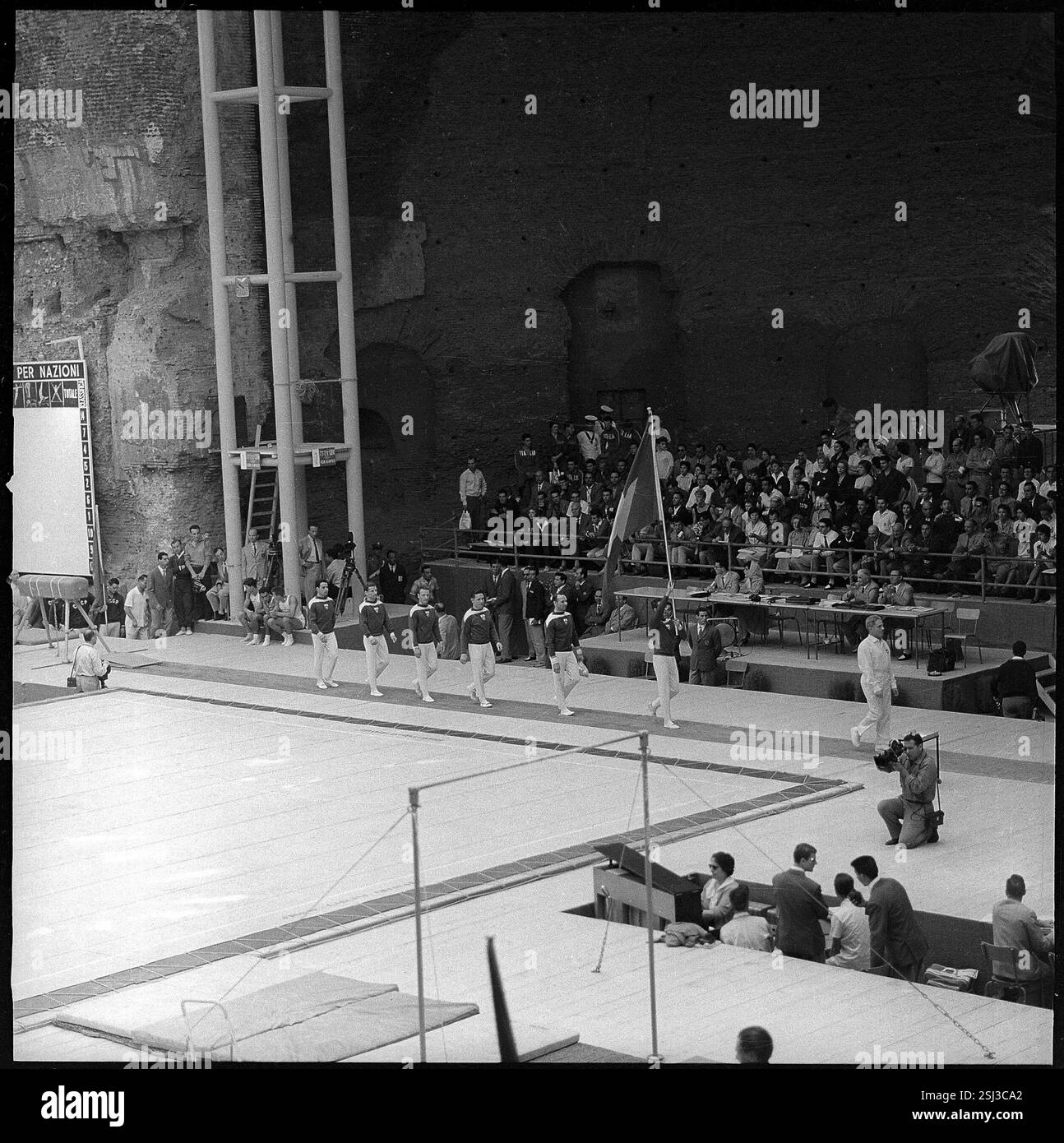 Olympische Spiele Rom 1960: Einzug der Schweizer Riege#Olympic Games ...