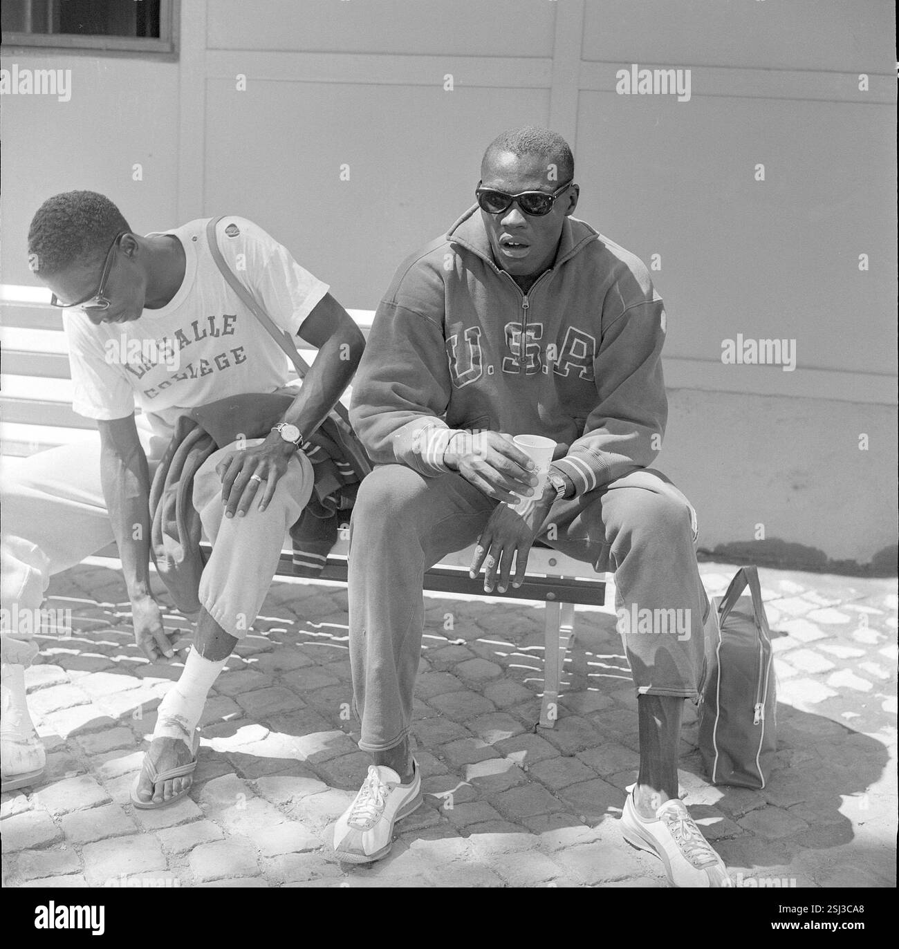 Rom 1960: Richard Howard und Otis Davis#Rome 1960: Richard Howard and ...