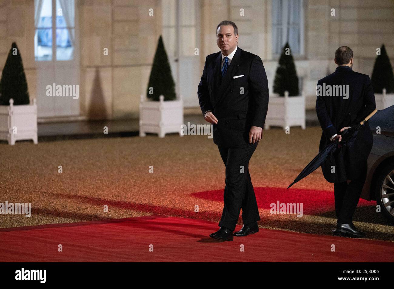 Paris, France. 10th Feb, 2025. Montenegro's Foreign Minister Filip ...