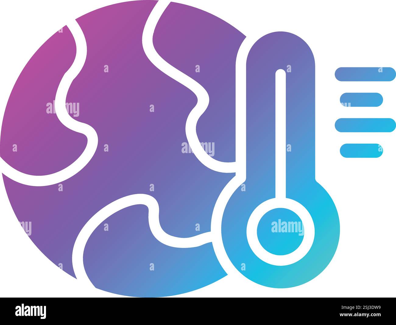 Global warming Vector Icon Design Illustration Stock Vector Image & Art ...