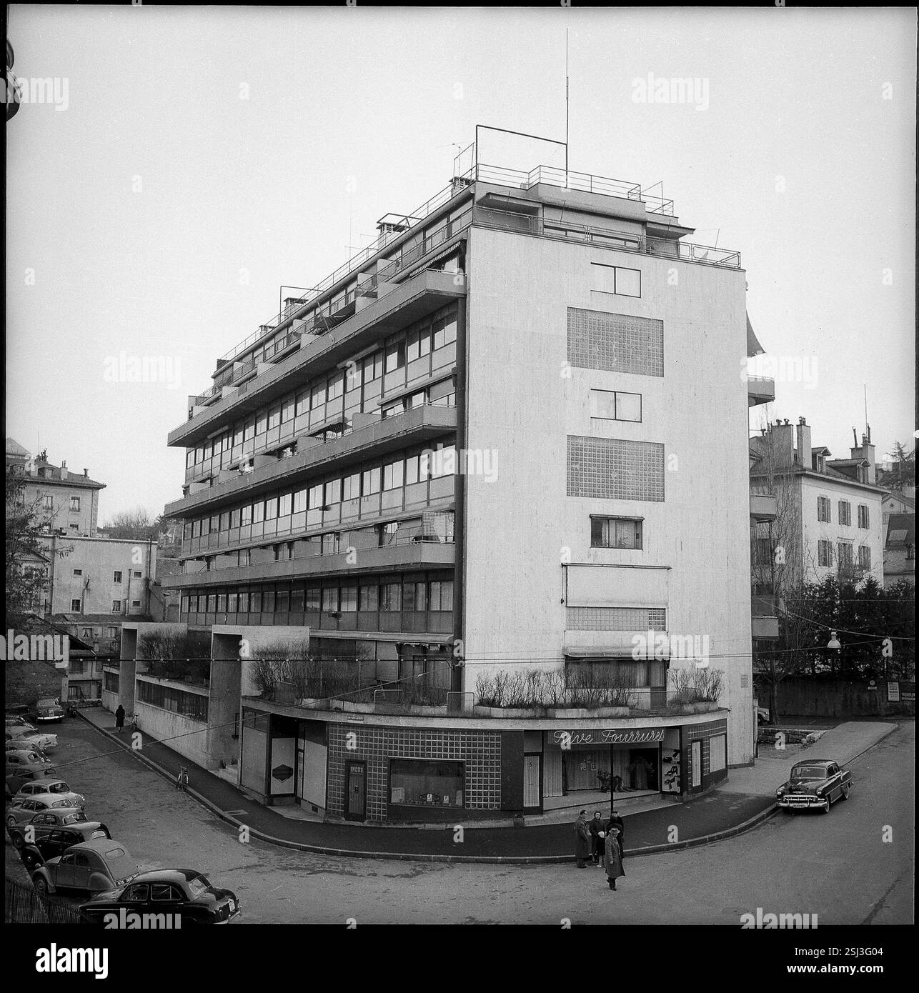 Maison Clarté von Le Corbusier, Genf, 1957#Maison Clarte by Le ...