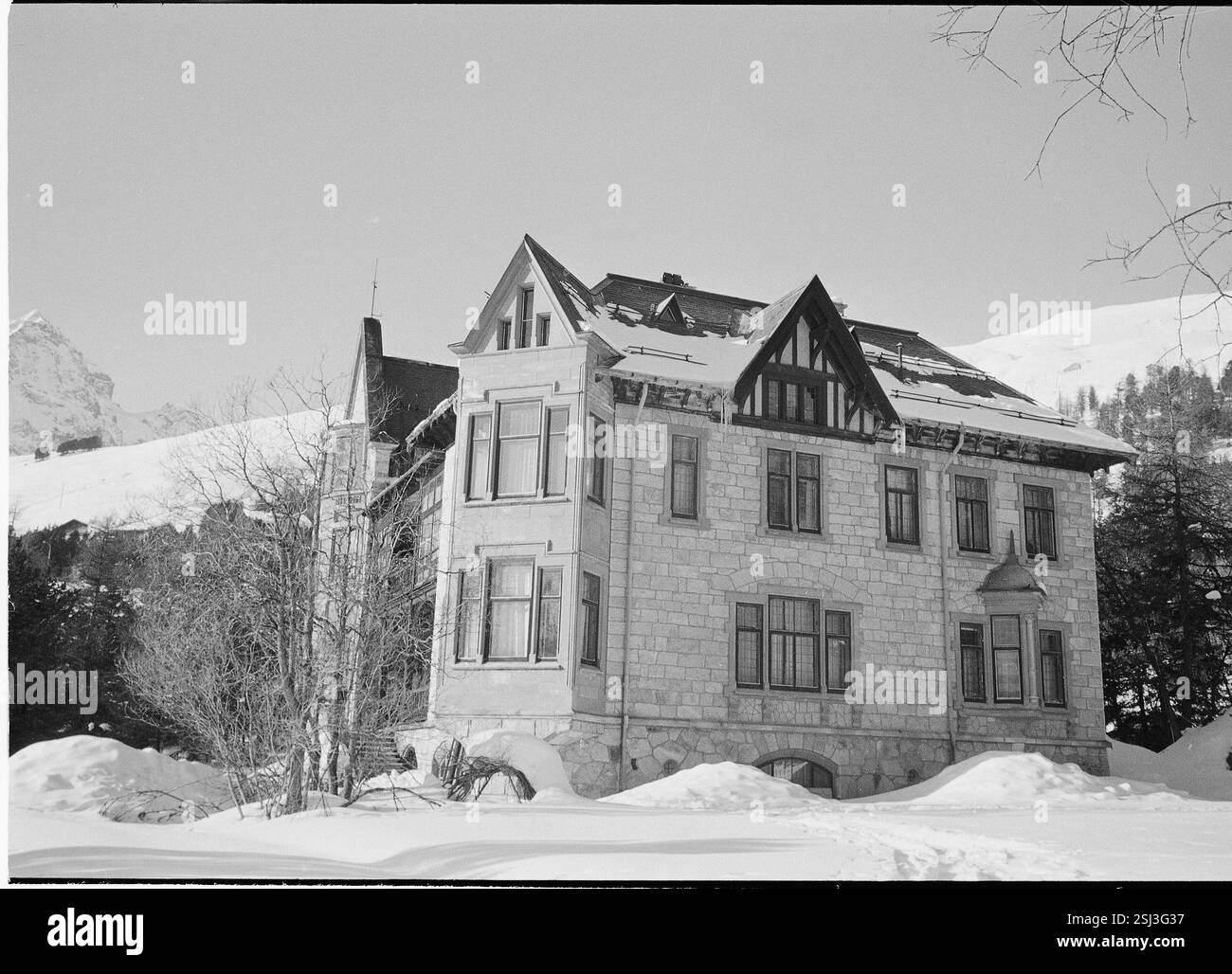 Villa Suvretta in St. Moritz, 1967#Villa Suvretta in St. Moritz, 1967 ...
