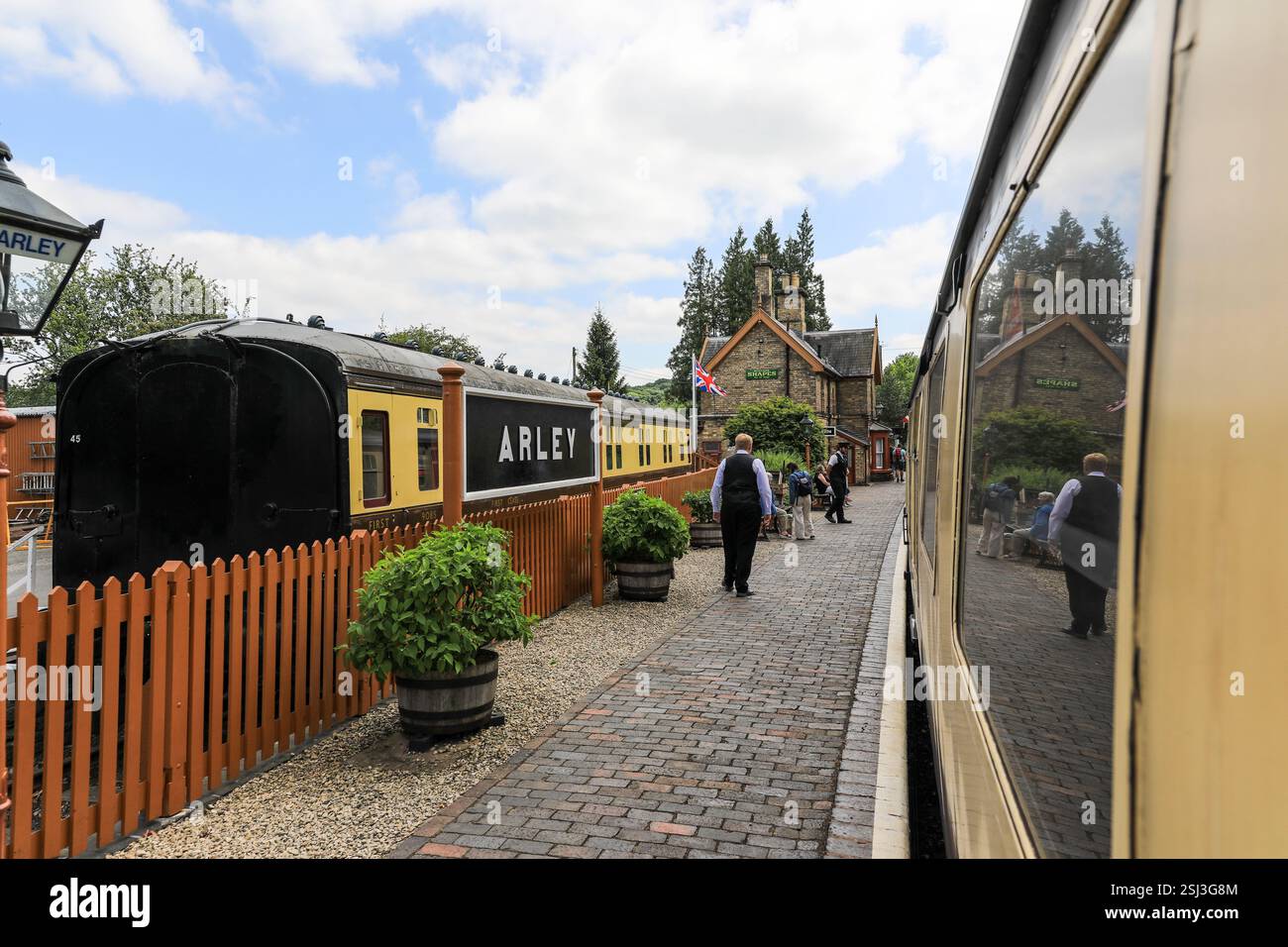Arley Railway Station on the Severn Valley Railway, Arley ...