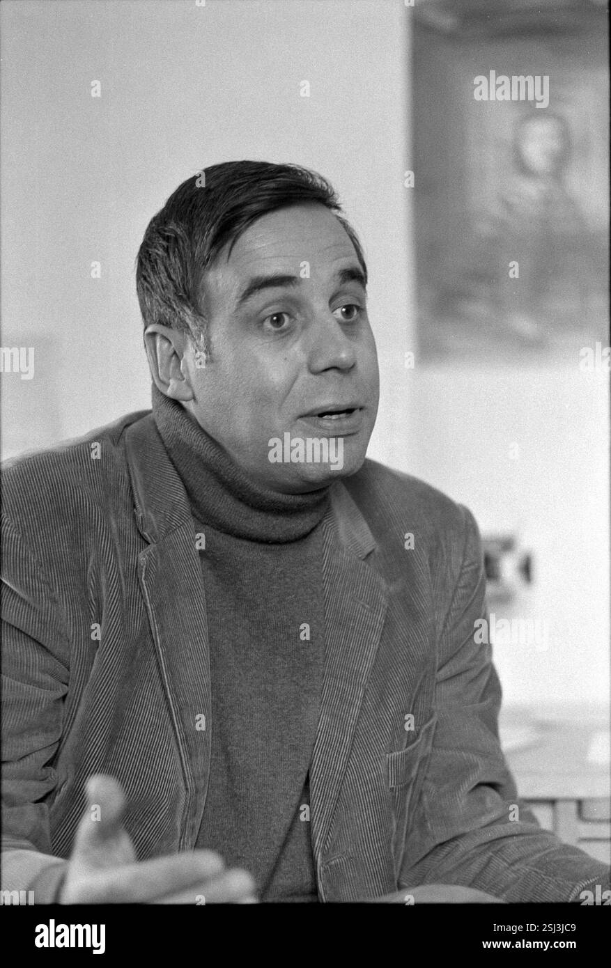 Jean Ziegler um 1970#Jean Ziegler around 1970 Stock Photo - Alamy