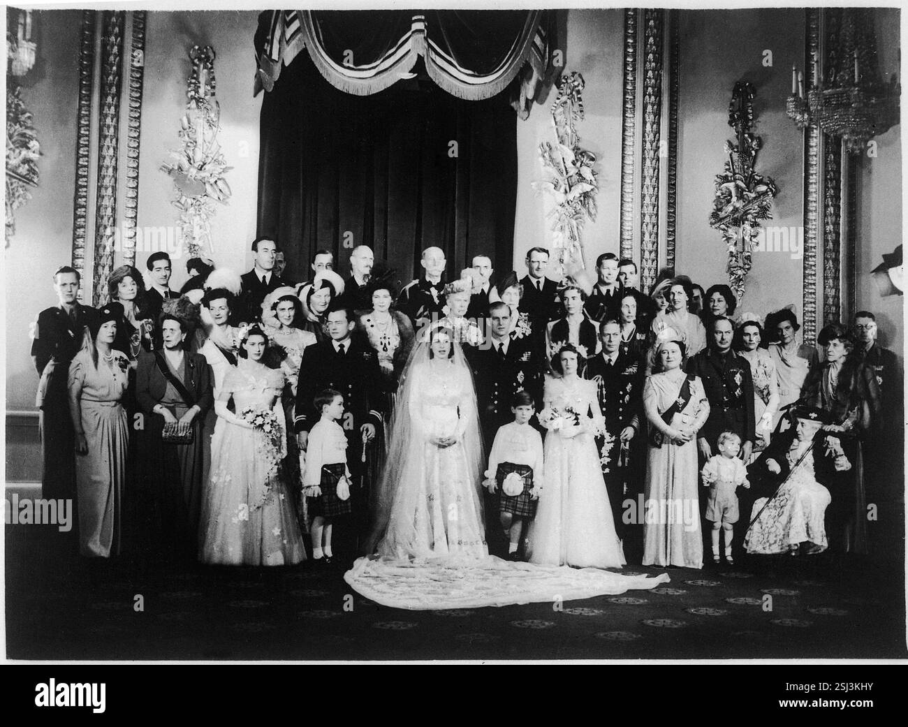 Hochzeit von Elizabeth II. und Lt. Philip Mountbatten#Wedding of ...