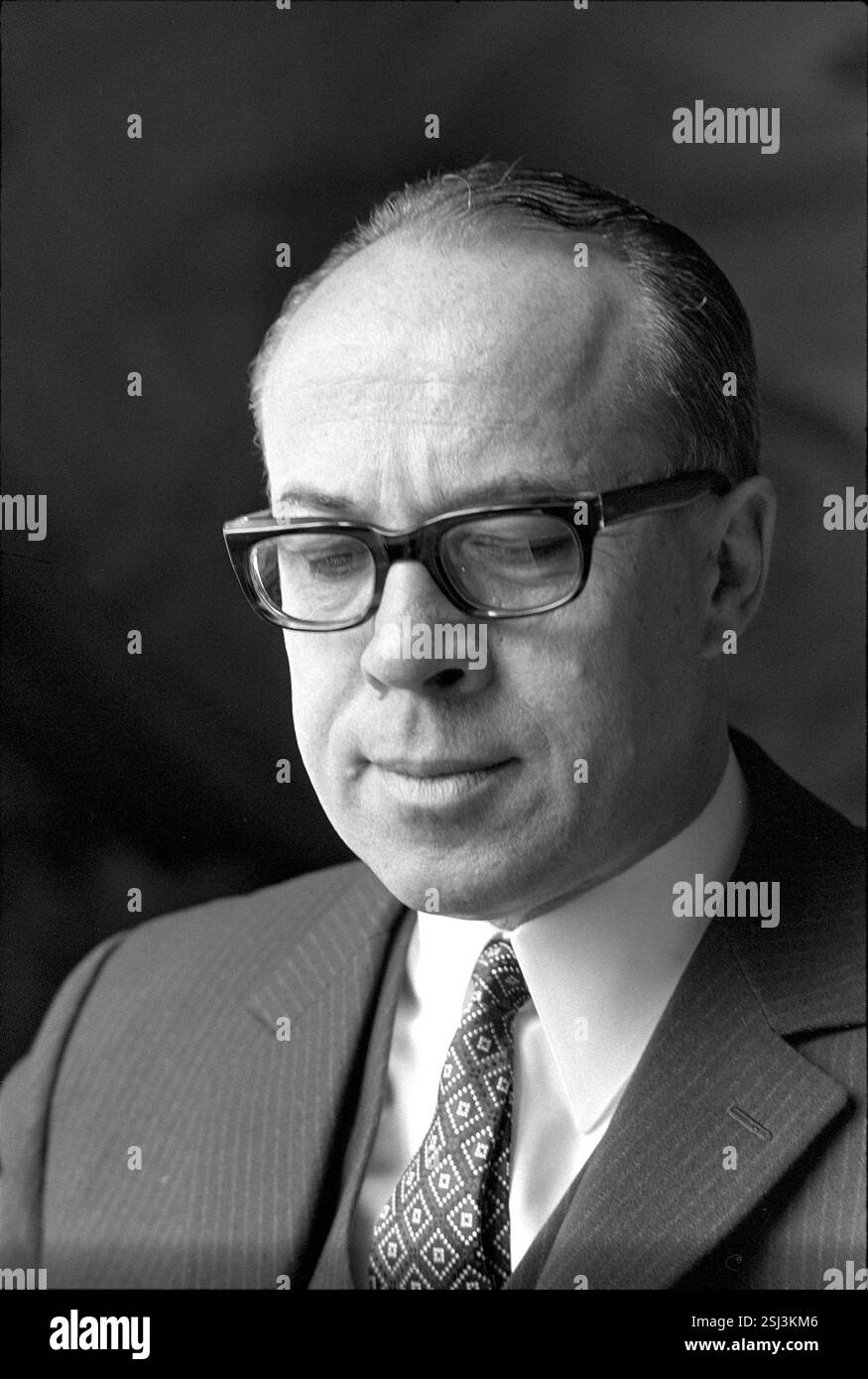 Hans Rudolf Meyer, 1970#Hans Rudolf Meyer, 1970 Stock Photo - Alamy