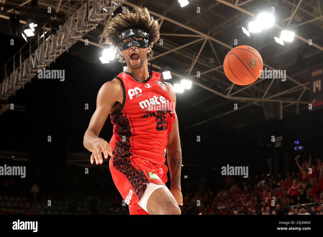 Perth, Australia. 11th Feb, 2025. Keanu Pinder of the Wildcats ...