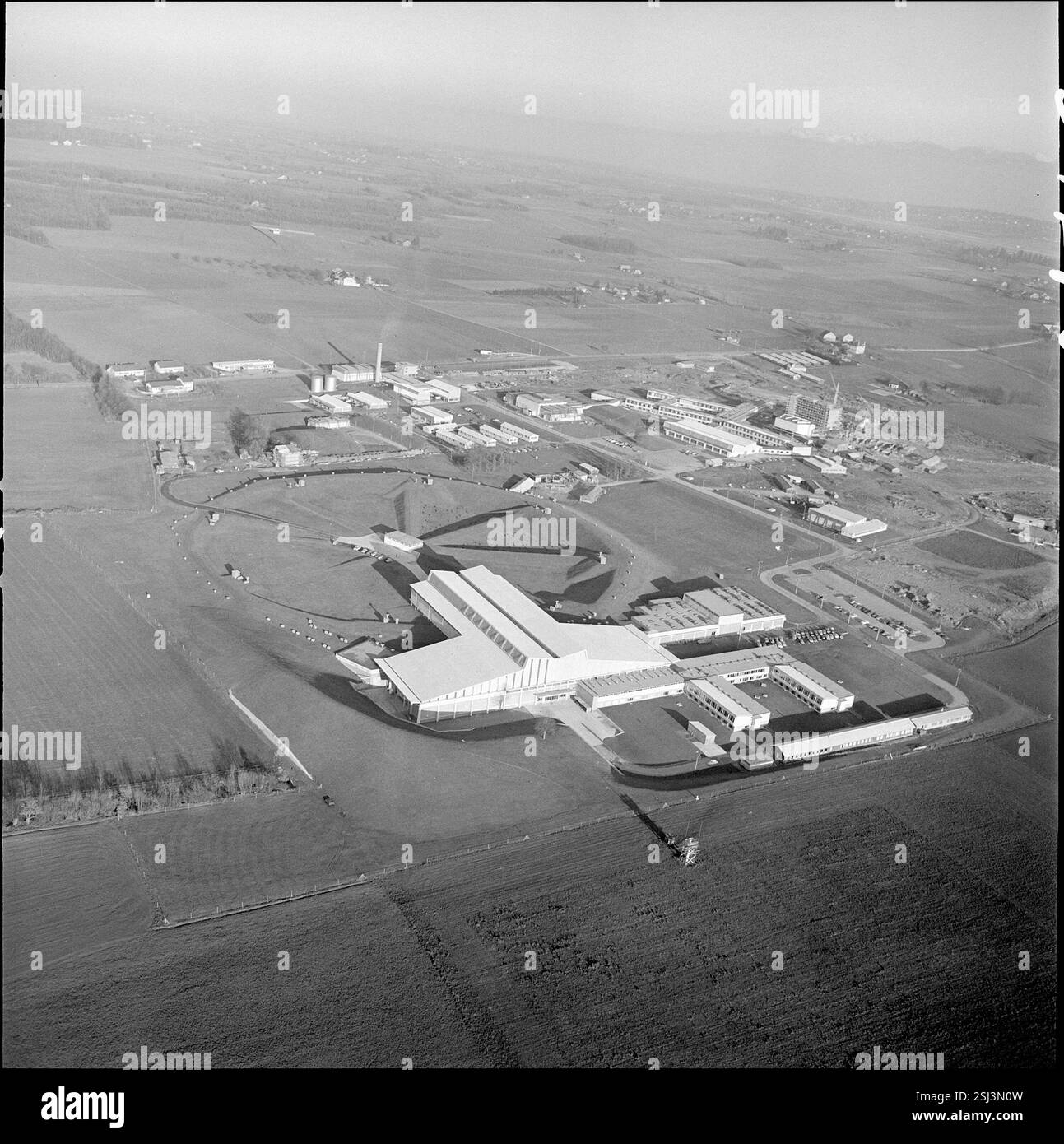 CERN bei Meyrin, Zyklotron 1957#CERN near Meyrin, cyclotron 1957 Stock Photo - Alamy