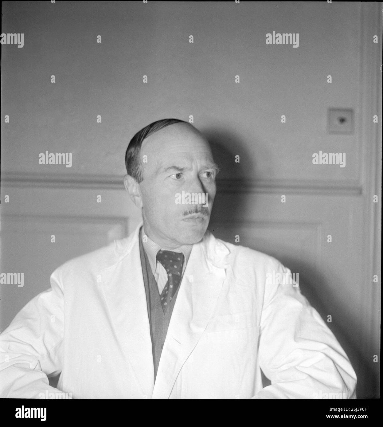 Dr. med Alfred Glaus um 1942#Dr. med Alfred Glaus around 1942 Stock ...