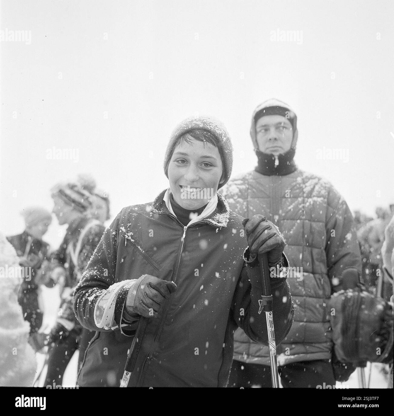 Heidi Mittermaier, um 1960#Heidi Mittermaier, around 1960 Stock Photo ...