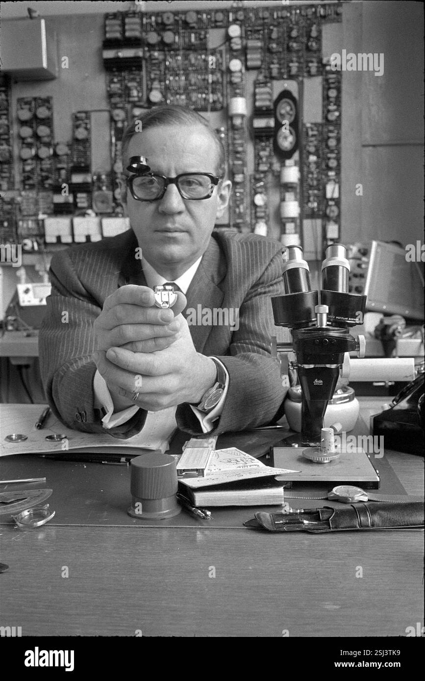 Max Hetzel, Erfinder der weltweit ersten elektronischen Armbanduhr ...