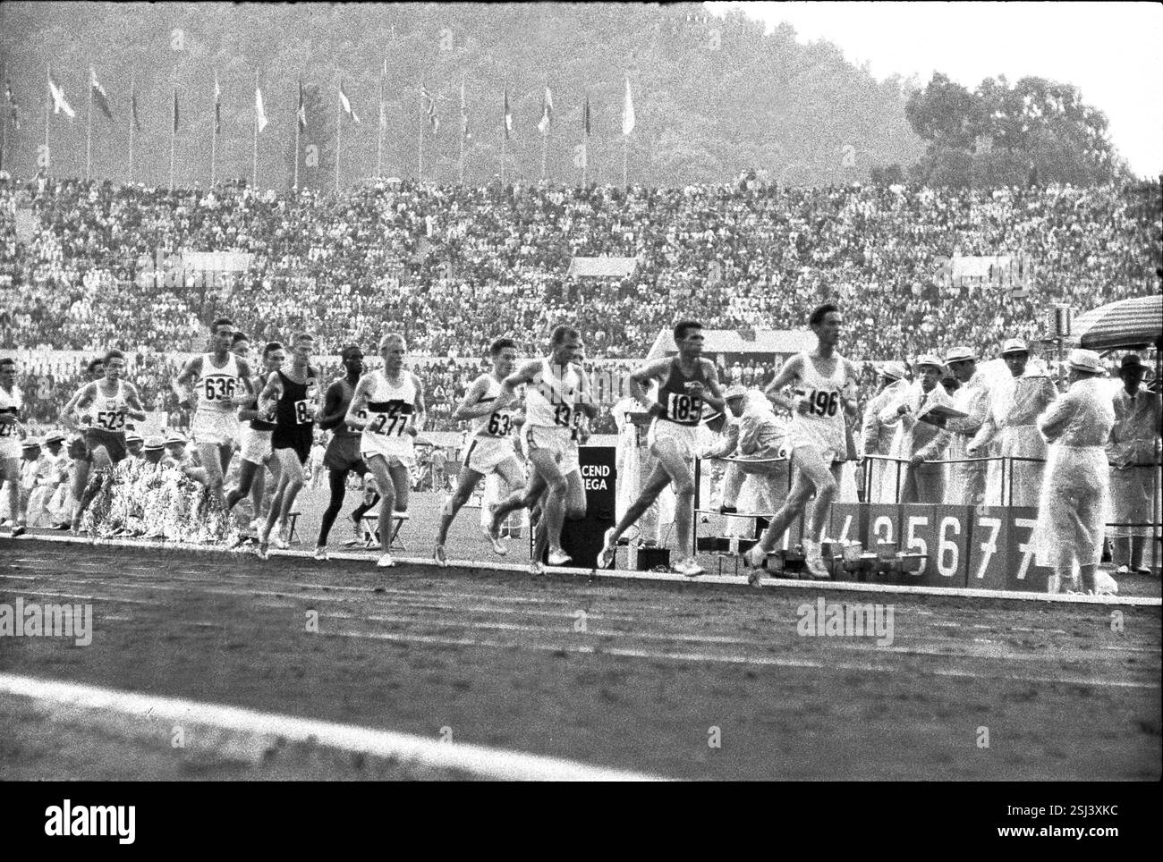 Rom 1960: 10'000m#Rome 1960: 10'000m Stock Photo - Alamy