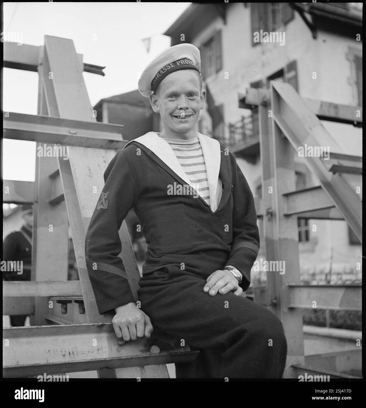 WK 2: Matrose des Panzerkreuzes, Cuirassé Provence, Moillesullaz 1944 # ...