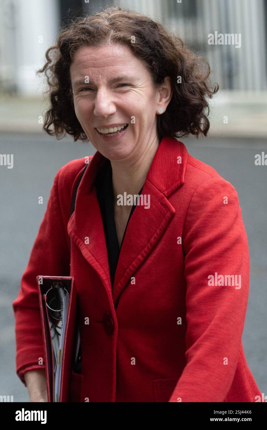 London, UK. 11 Feb 2025. Pictured: Annaliese Dodds - Minister without ...