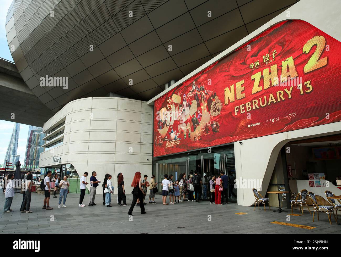 Sydney, Australia. 11th Feb, 2025. Audience line up to attend the ...
