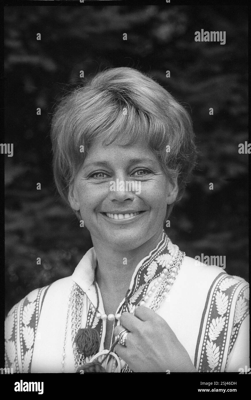 Maria Schell in Basel 1969#Maria Schell in Basel 1969 Stock Photo - Alamy