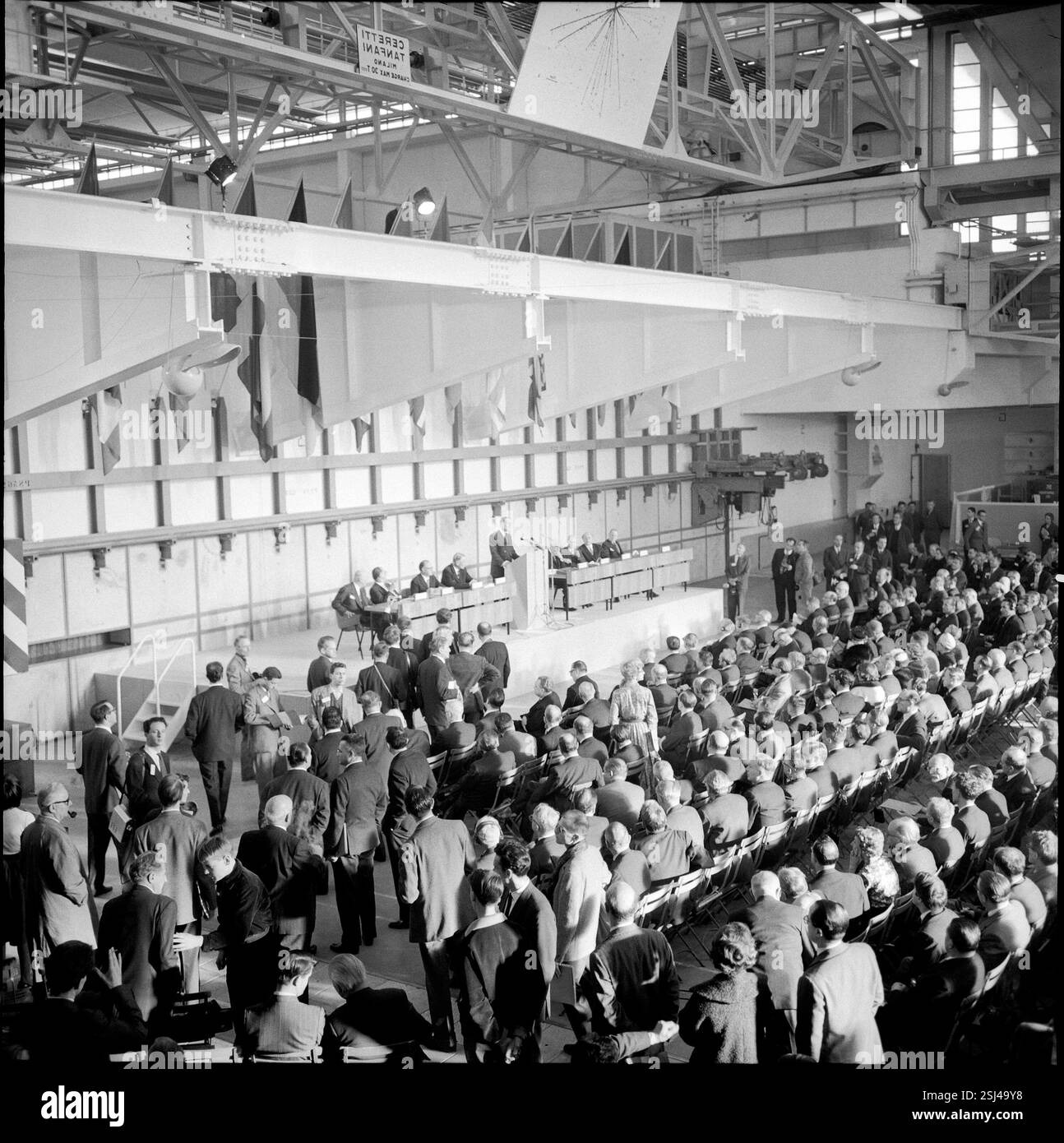 CERN: Eröffnungsfeier 1960#CERN: official opening 1960 Stock Photo - Alamy