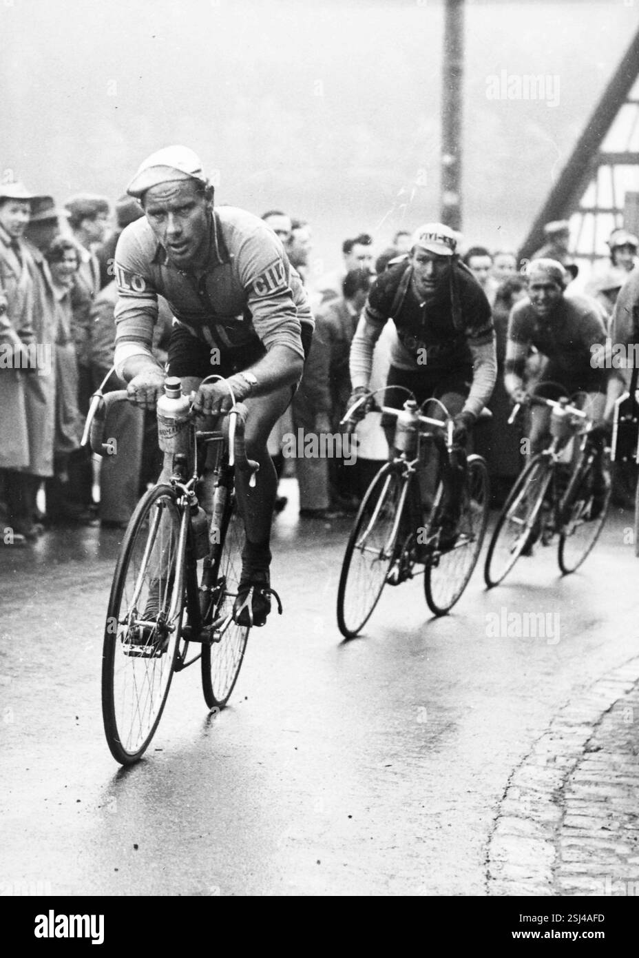 Züri Metzgete-Sieger Hugo Koblet 1952#Züri Metzgete winner Hugo Koblet ...