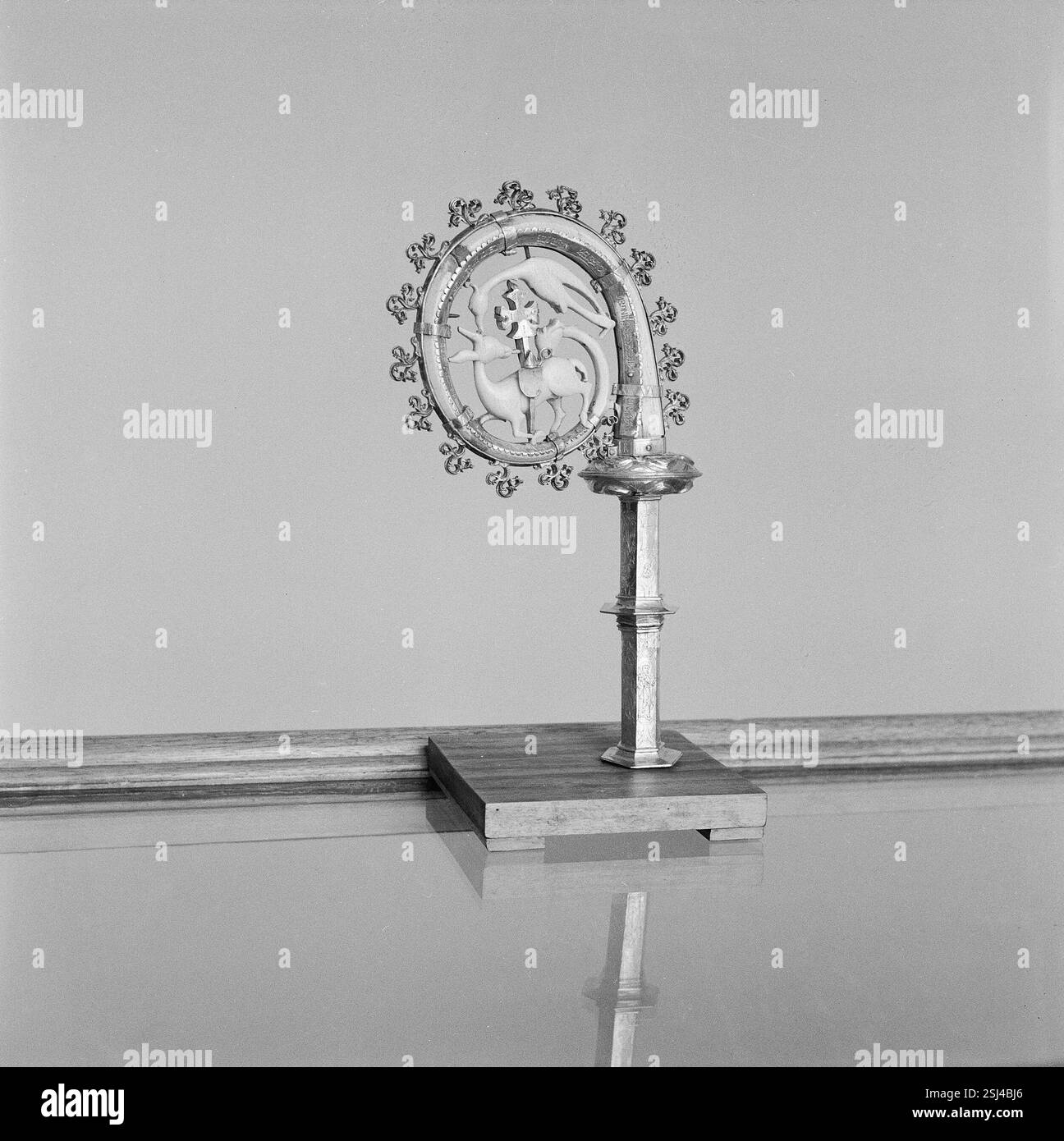 Abtstab des Klosters Mariastein 1960#Crosier of the monastery ...
