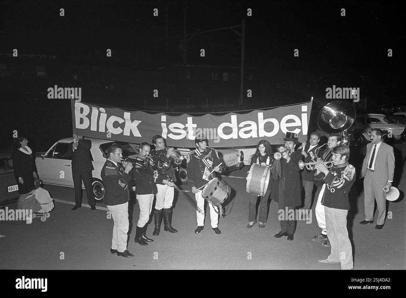 Geburtstagsparty der TV-Programmzeitschrift «Tele», 1967#Birthday party ...