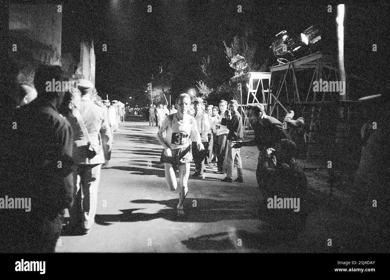 Rom 1960: Marathon#Rome 1960: marathon Stock Photo - Alamy