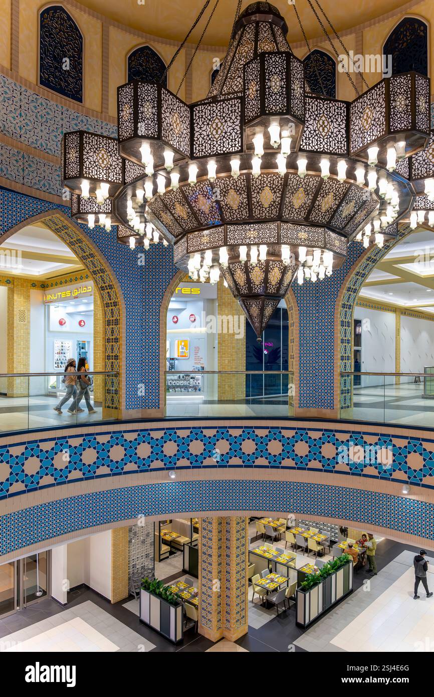 The Andalusia court with Moorish, Moroccan styled theme at Ibn Battuta ...