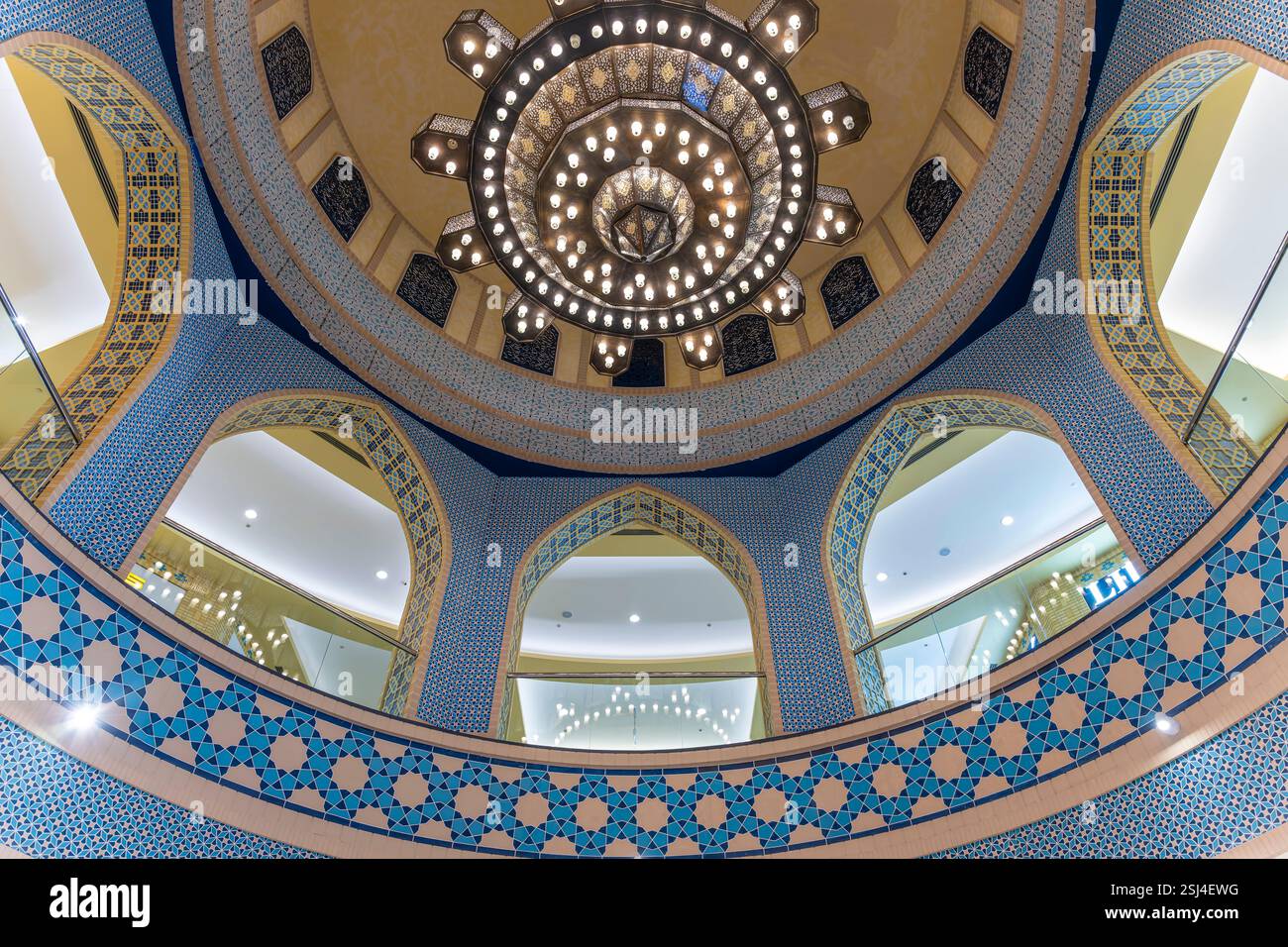 The Andalusia court with Moorish, Moroccan styled theme at Ibn Battuta ...