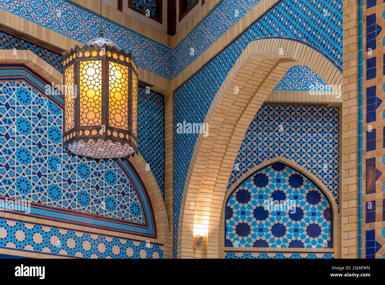 The Andalusia court with Moorish, Moroccan styled theme at Ibn Battuta ...