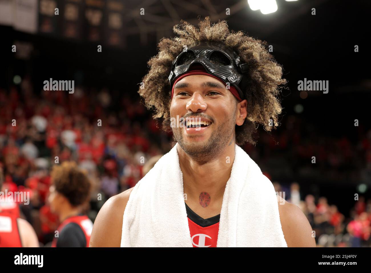 Perth, Australia. 11th Feb, 2025. Keanu Pinder of the Wildcats ...