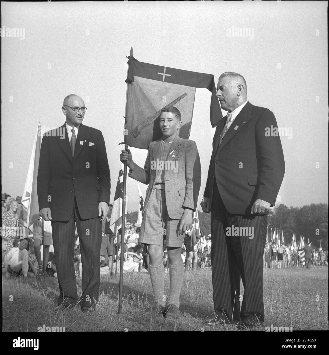 Schützenkönig Heinrich Landolt, Zürcher Knabenschiessen 1951#Shotting ...