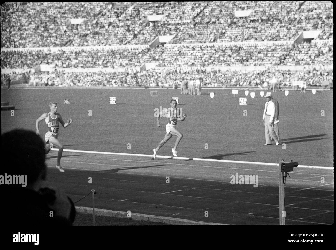 Rom 1960: 400m Hürden; 2. Halbfinale #Rome 1960: 400m hurdles; second ...