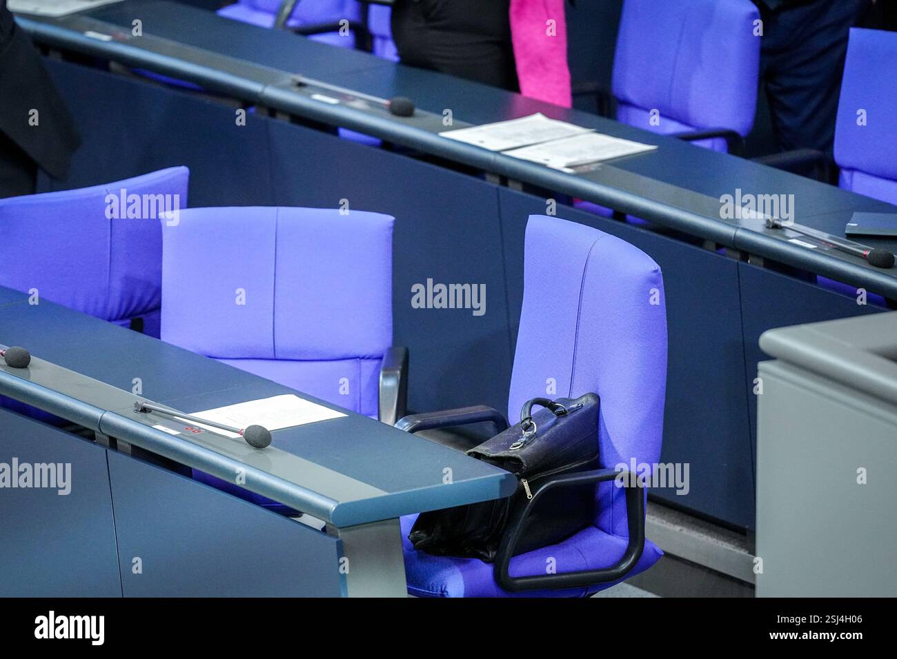 Berlin, Germany. 11th Feb, 2025. At the end of the last regular session ...