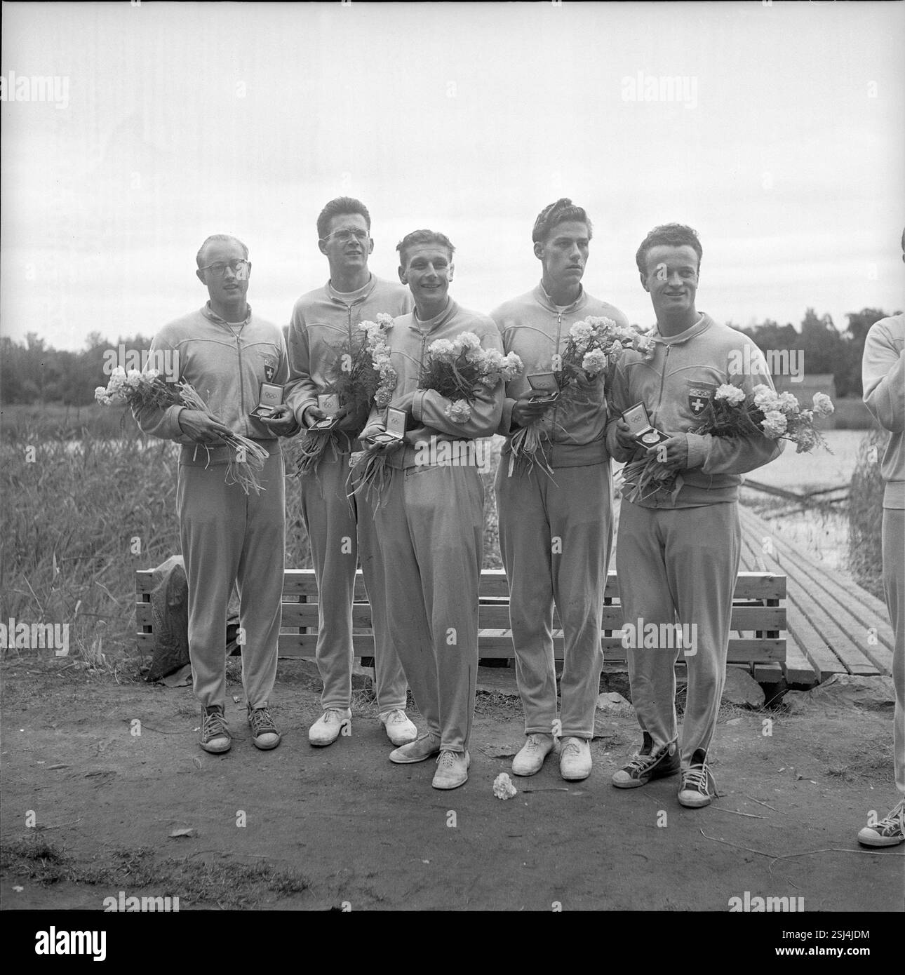 OS Helsinki 1952: 2. Platz für die Schweizer#Olympic Games Helsinki ...