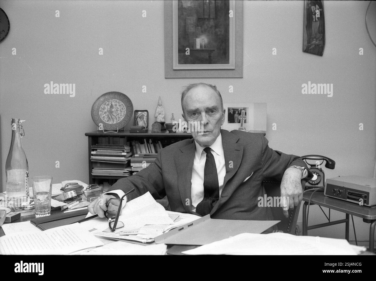 Sean McBride, 1970#Sean McBride, 1970 Stock Photo - Alamy