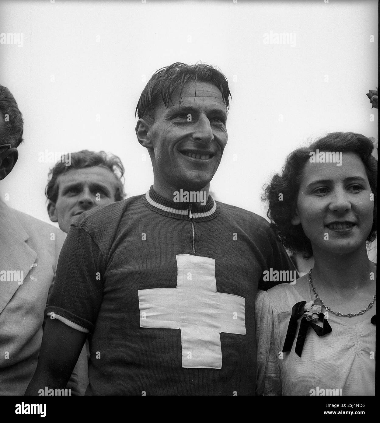 Schweizer Meister Ferdi Kübler in den Vierziger Jahren#Swiss champion ...