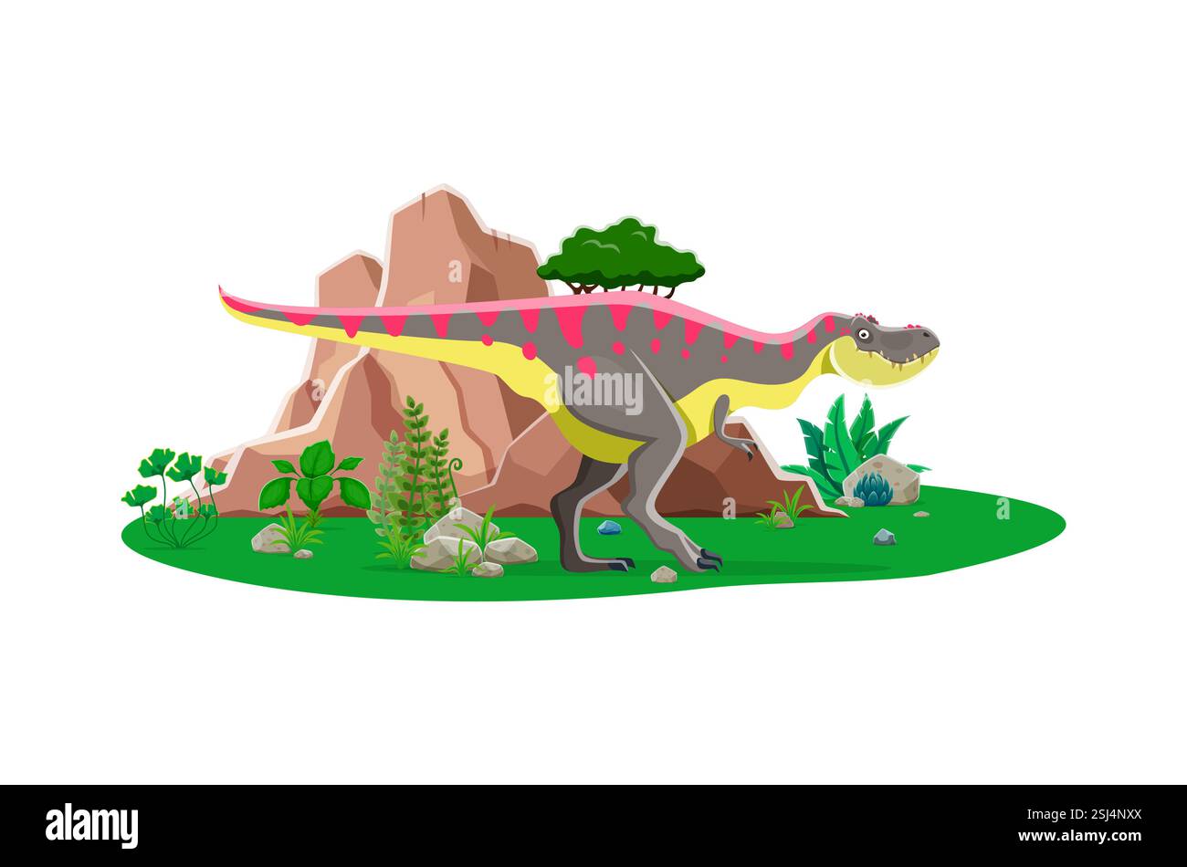 Dinosaur tarbosaurus Stock Vector Images - Alamy