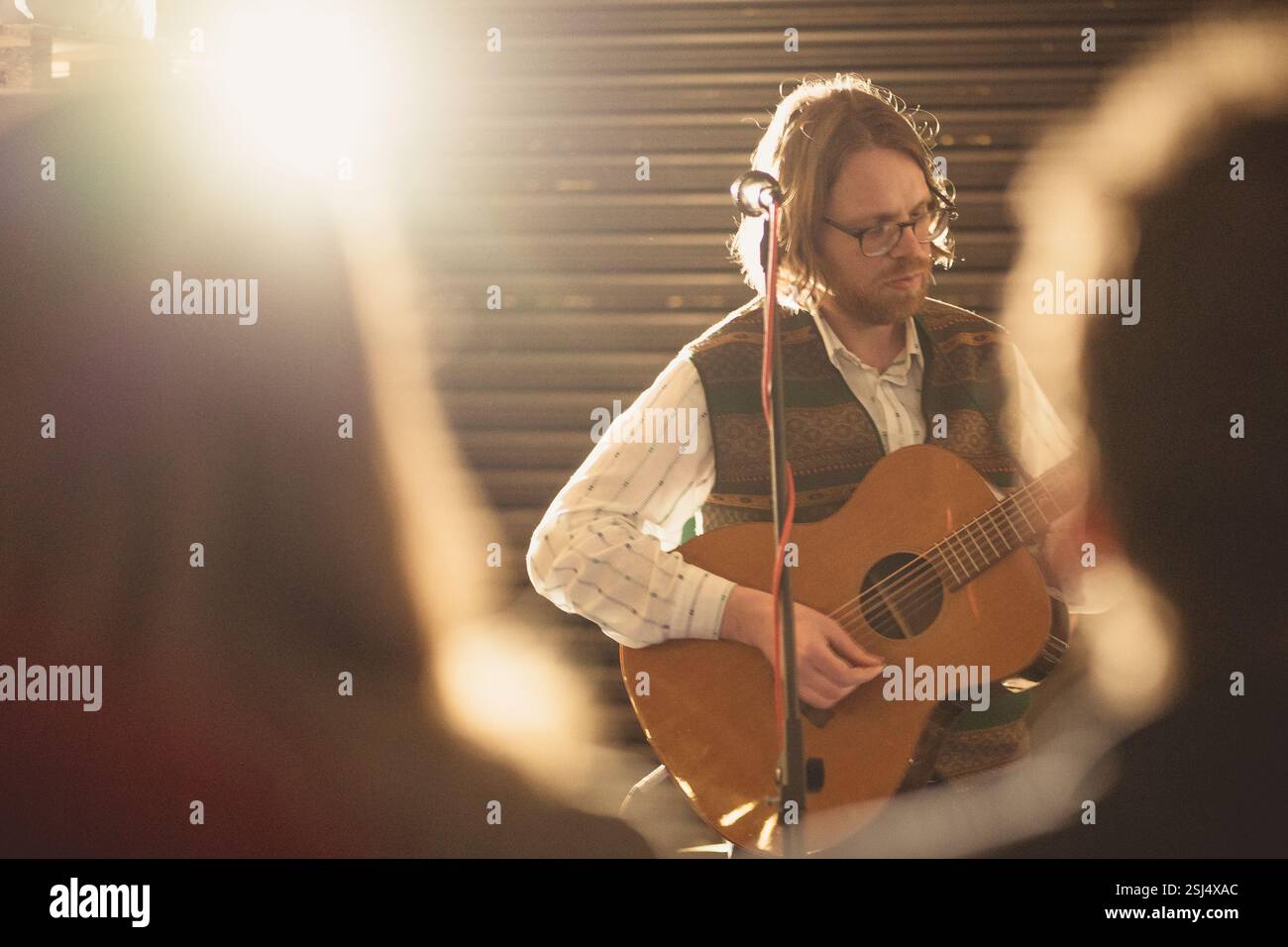 William William Rodgers live at Azvex Brewery, 8th February 2025 Stock ...