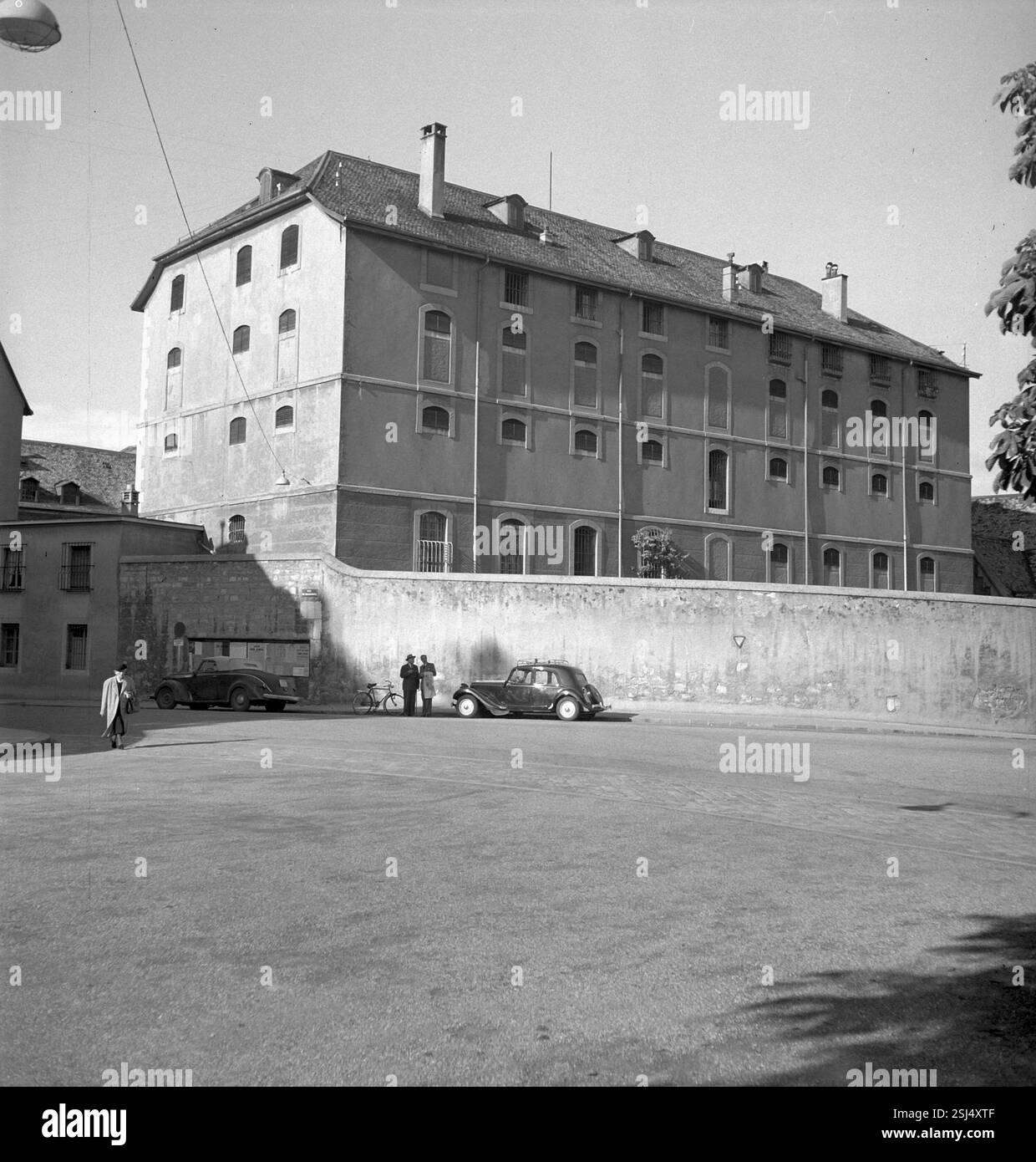 Strafanstalt St. Antoine in Genf, 1963#St. Antoine prison in Geneva ...
