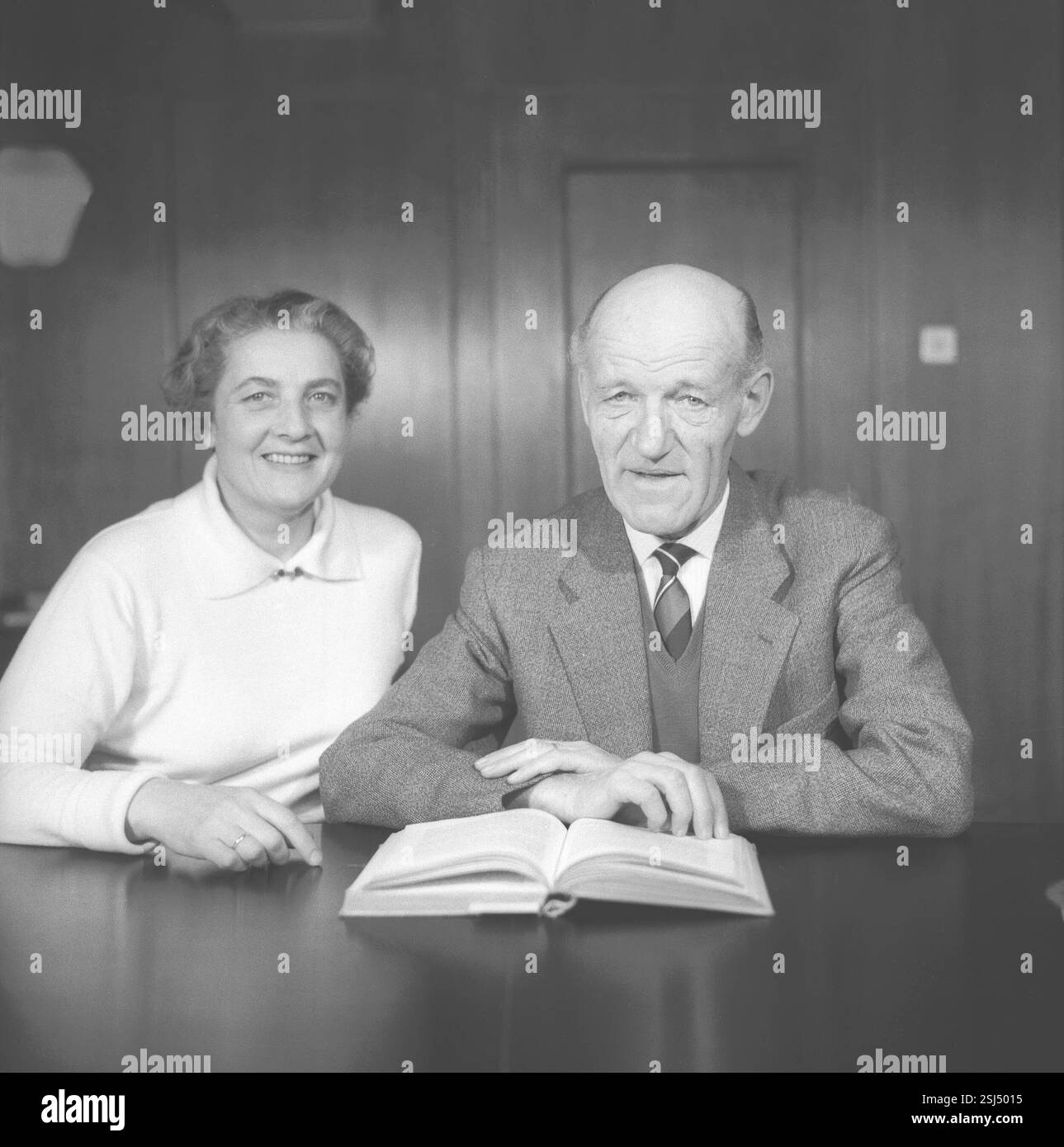 Georg Gautschi, Gründer der Dolder Kunsteisbahn mit seiner Frau#Georg ...