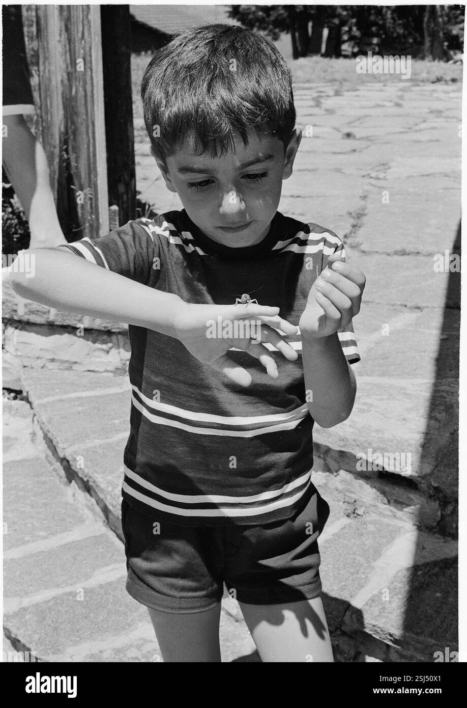Reza Cyrus Pahlavi von Persien in den Ferien in Gstaad, 1966#Reza Cyrus ...