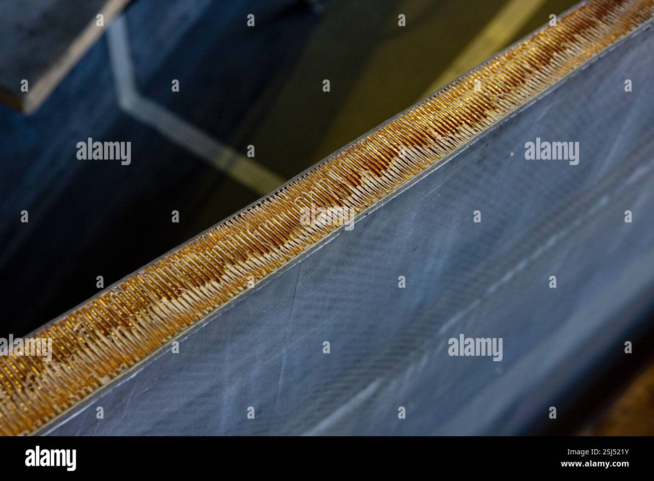 Shipbuilding Industry. Working on glass fiber hull of super sailing ...