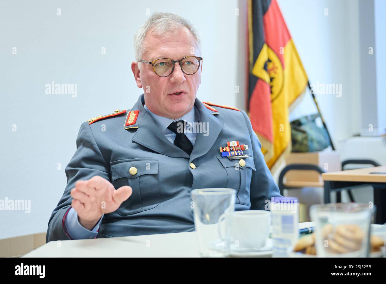 Berlin, Germany. 11th Feb, 2024. Andreas Henne, Major General and ...