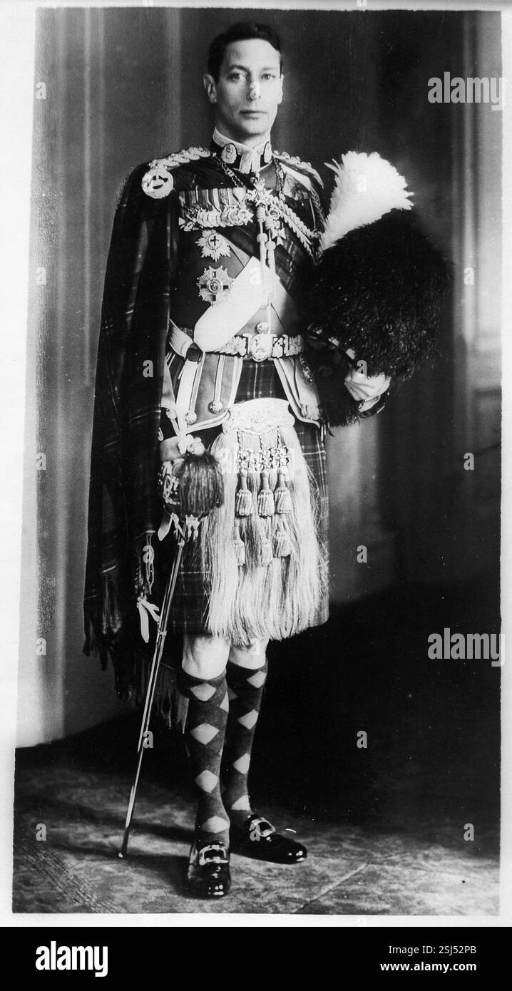 Später König George VI.; Vater von Königin Elizabeth II.#Later becomes ...