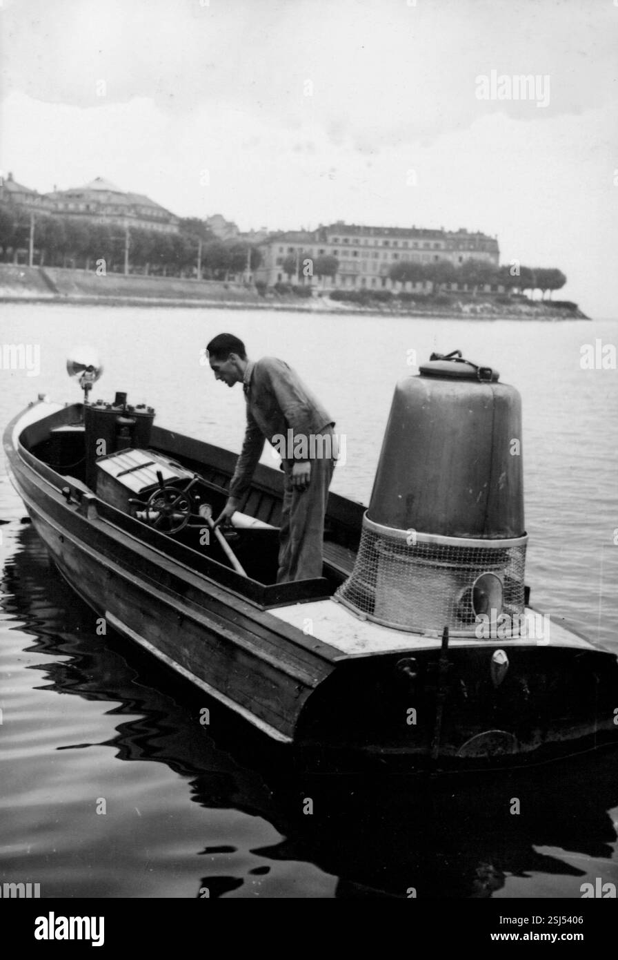 Benzinmangel in der Schweiz 1943: Boot mit Holzgas-Generator#Petrol ...