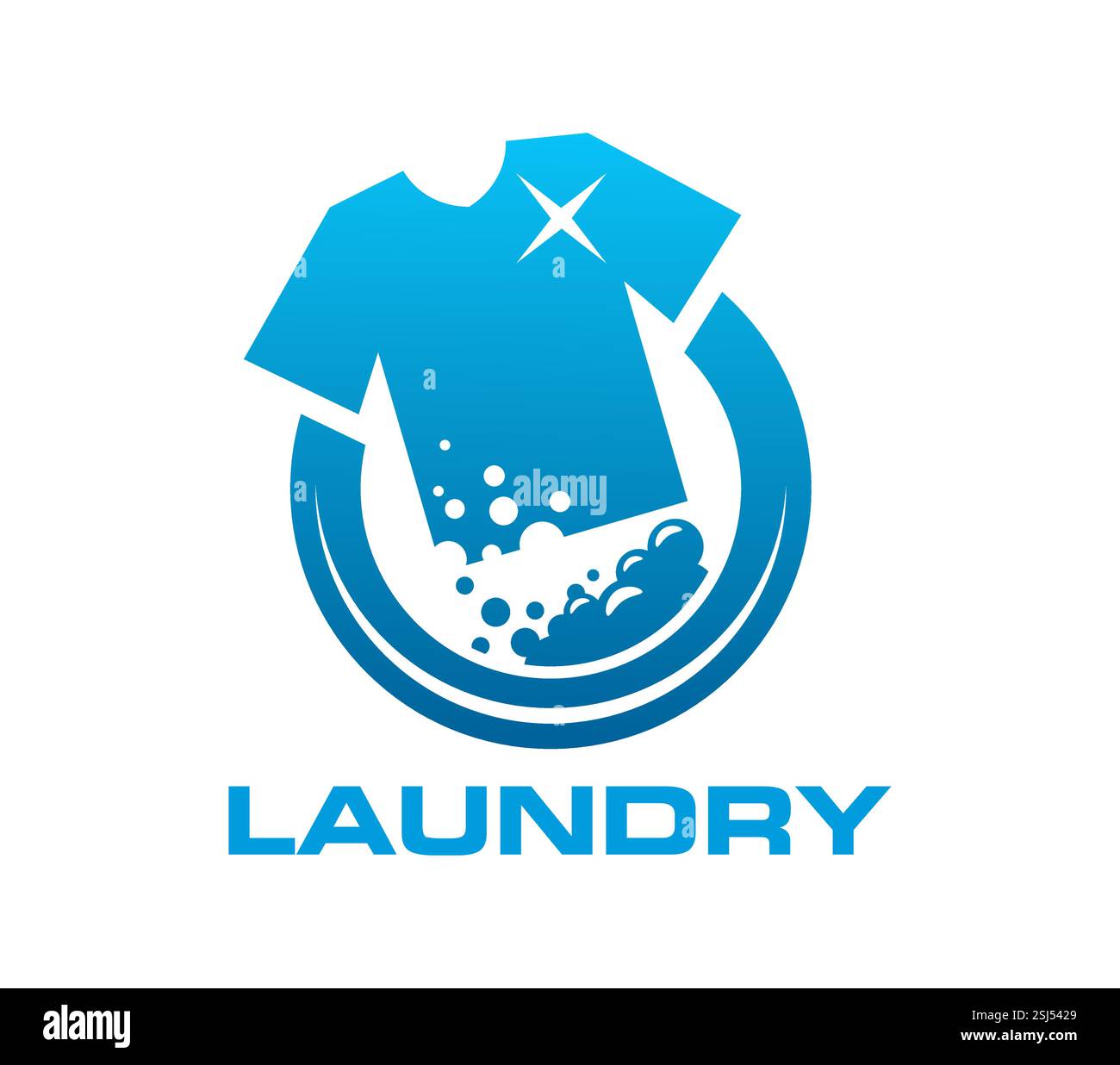 Laundry room icon, wash service symbol. Laundromat service business ...