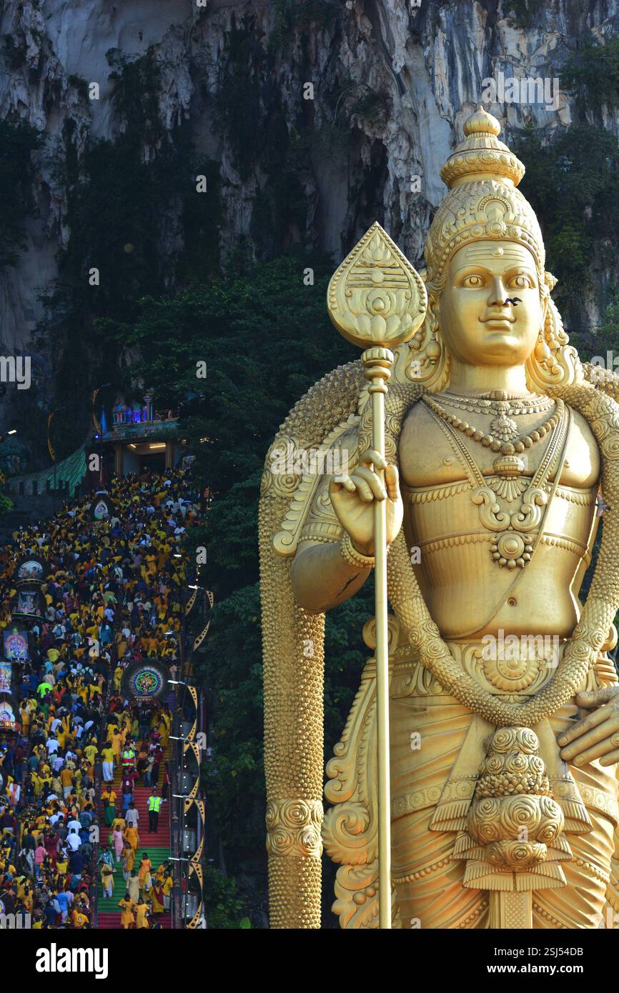 MALAYSIA KUALA LUMPUR 11/02/25. Thaipusam is a Tamil Hindu festival ...