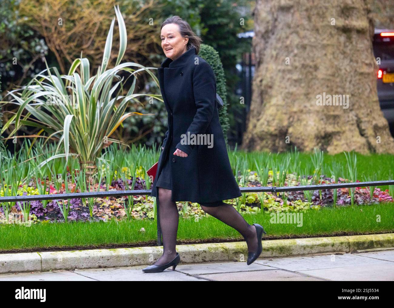 London, UK. 11th Feb, 2025. Jo Stevens, Wales Secretary, at Downing ...
