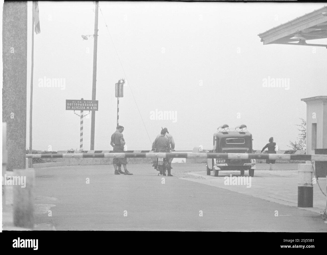 WK 2: Landesgrenze zu Italien, Brissago 1944#WW 2: border to Italy ...