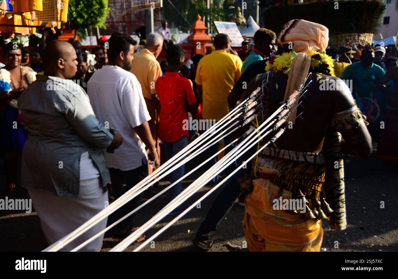 MALAYSIA KUALA LUMPUR 11/02/25. Thaipusam is a Tamil Hindu festival ...